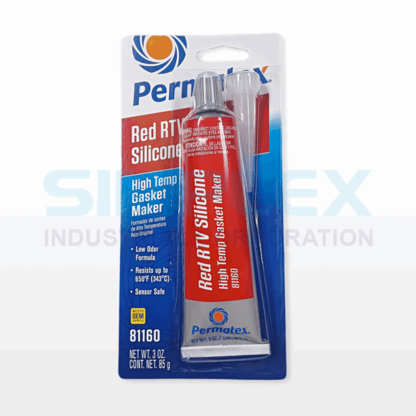 Permatex PX 26BR High Temp Red RTV SIL. Gasket Maker Simplex